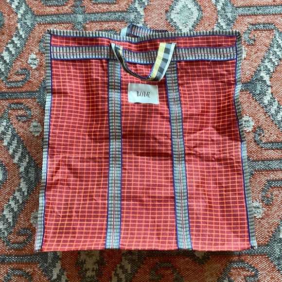 Bode | Bags | Bode Shopping Large Tote Bag | Poshmark